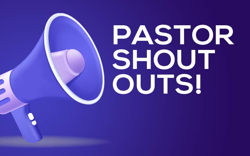 Pastor Shout Out Booking - Praise 96.5